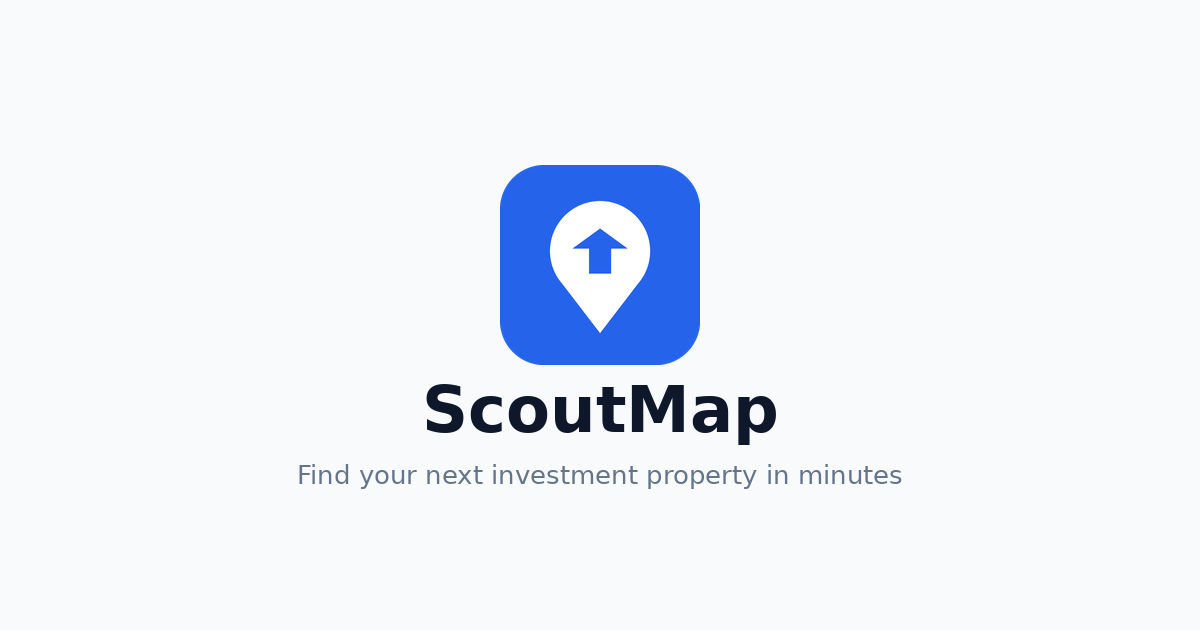 ScoutMap — Find Your Next Investment Property in Minutes